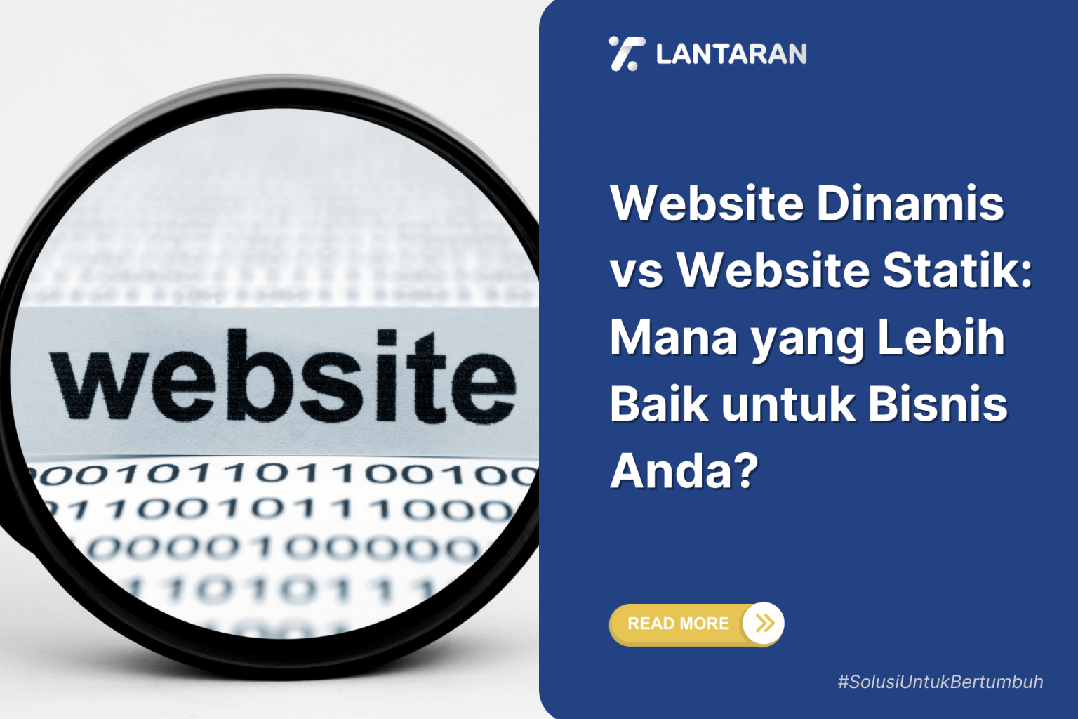 Website Dinamis vs Website Statik: Mana yang Lebih Baik untuk Bisnis Anda?